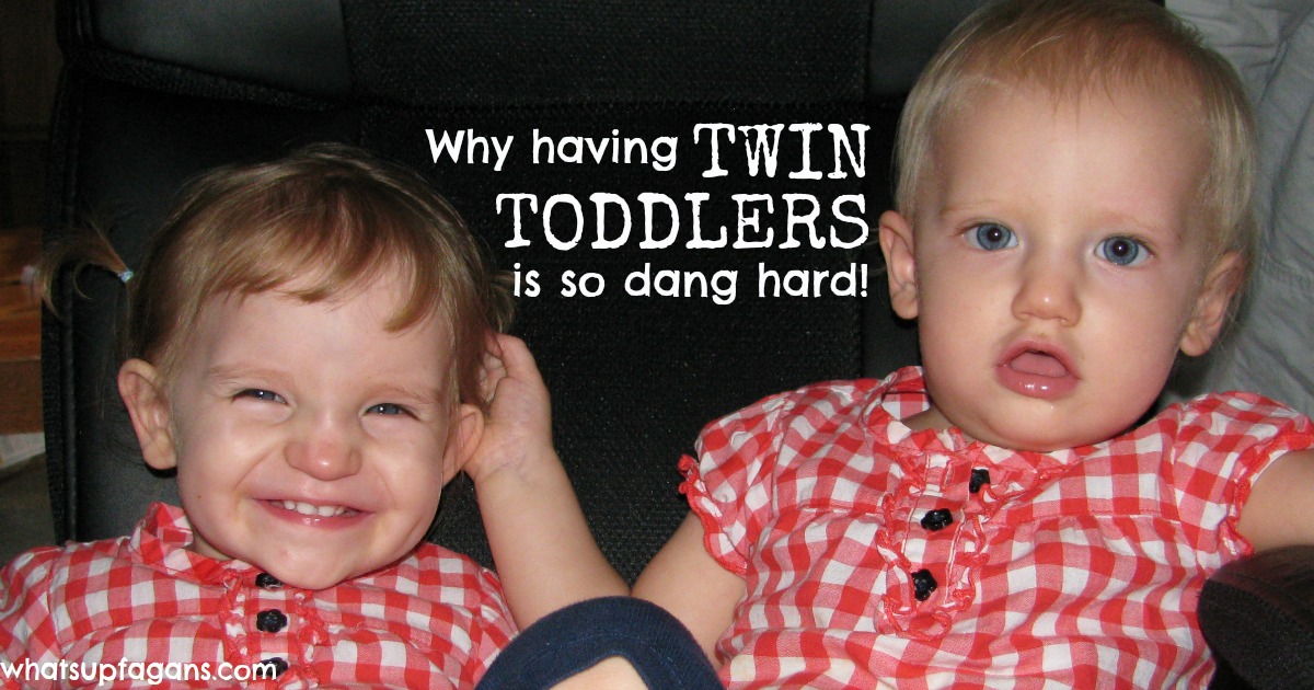 The Messy Reality of What It's Like Having Twin Toddlers