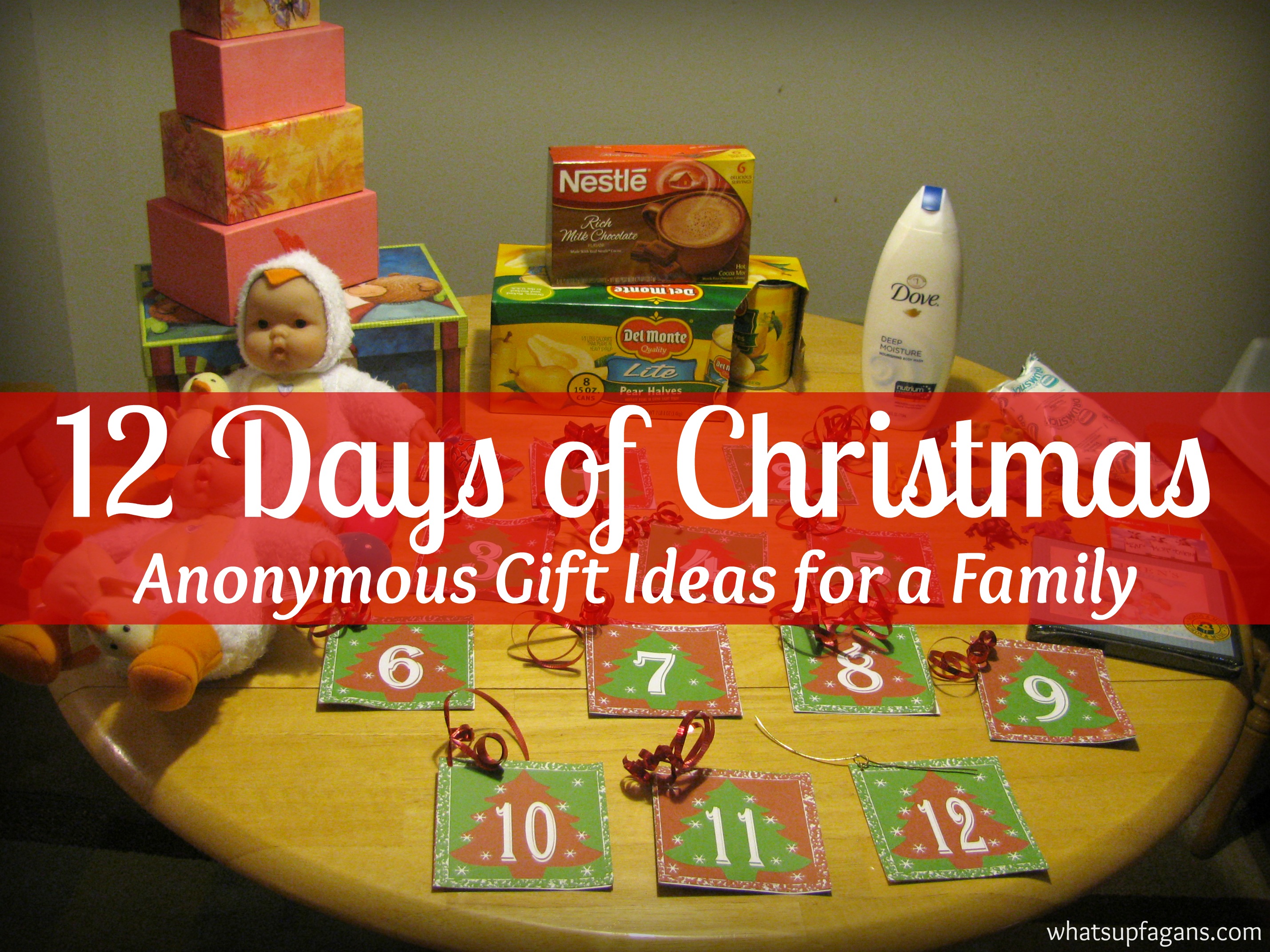 12 Days of Christmas Secret Santa Gift Ideas