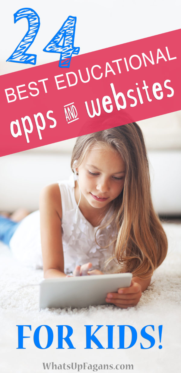 24 Best Educational Apps and Websites for Kids