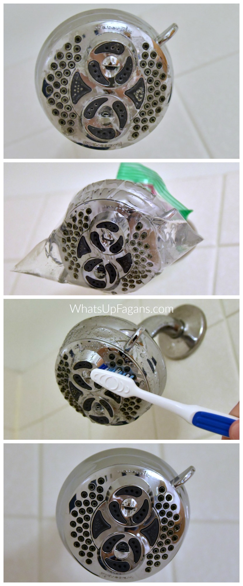 Easily Clean Shower Heads with Only Vinegar (VIDEO)