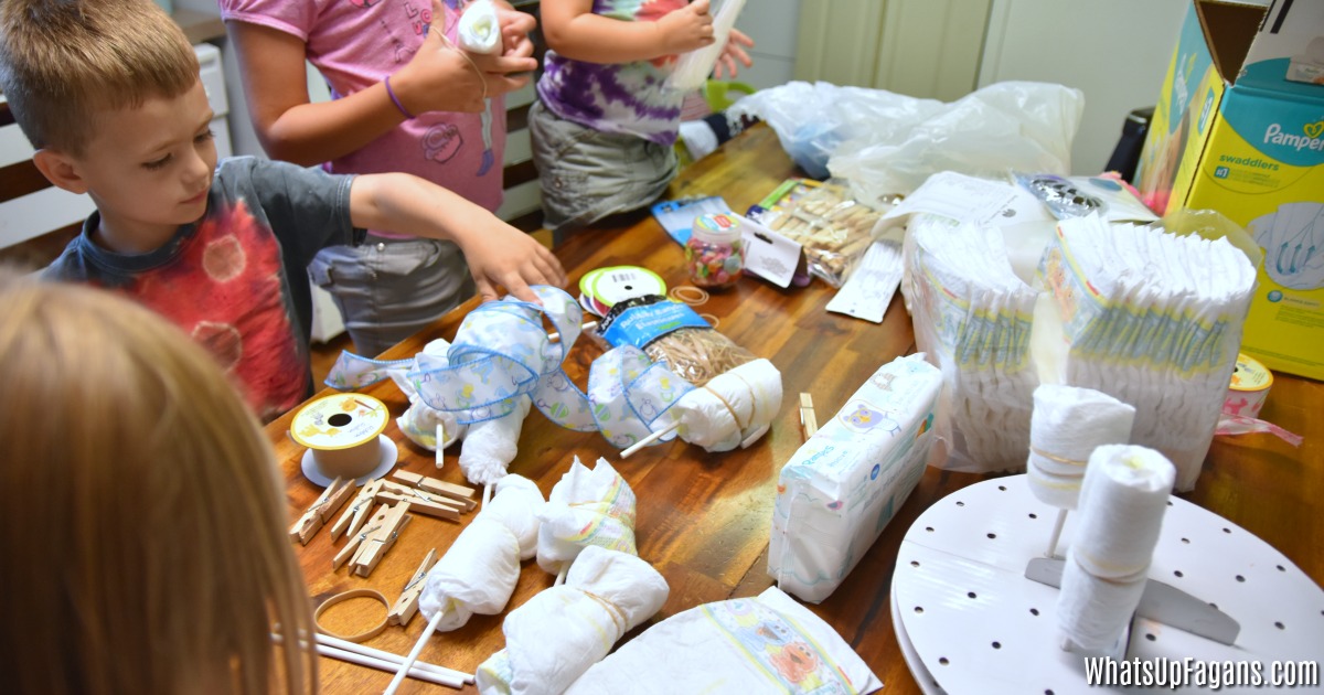 How to Throw a Completely Diaper-Themed Diaper Baby Shower