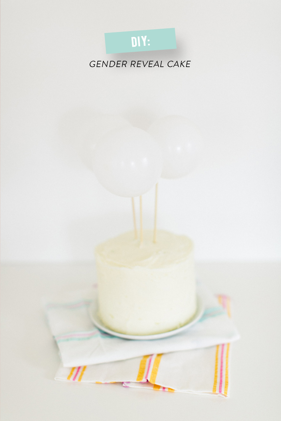 Boy or Girl? Find Out with One of 21 Gender Reveal Cake Ideas