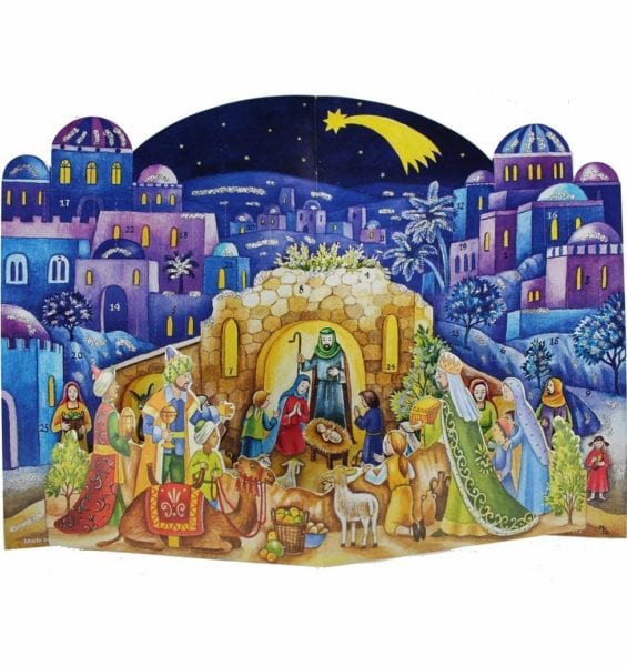 40+ Christian Nativity Advent Calendars Focused on Jesus