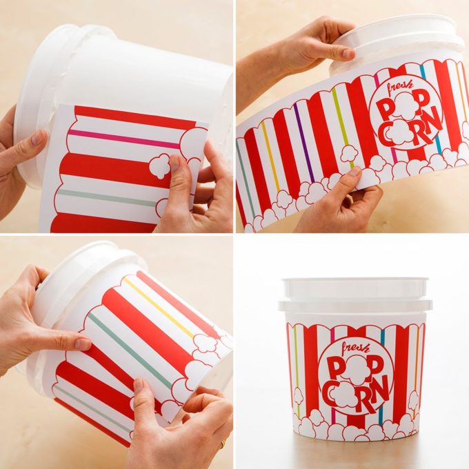 12 Free Popcorn Box Templates for Family Movie Night