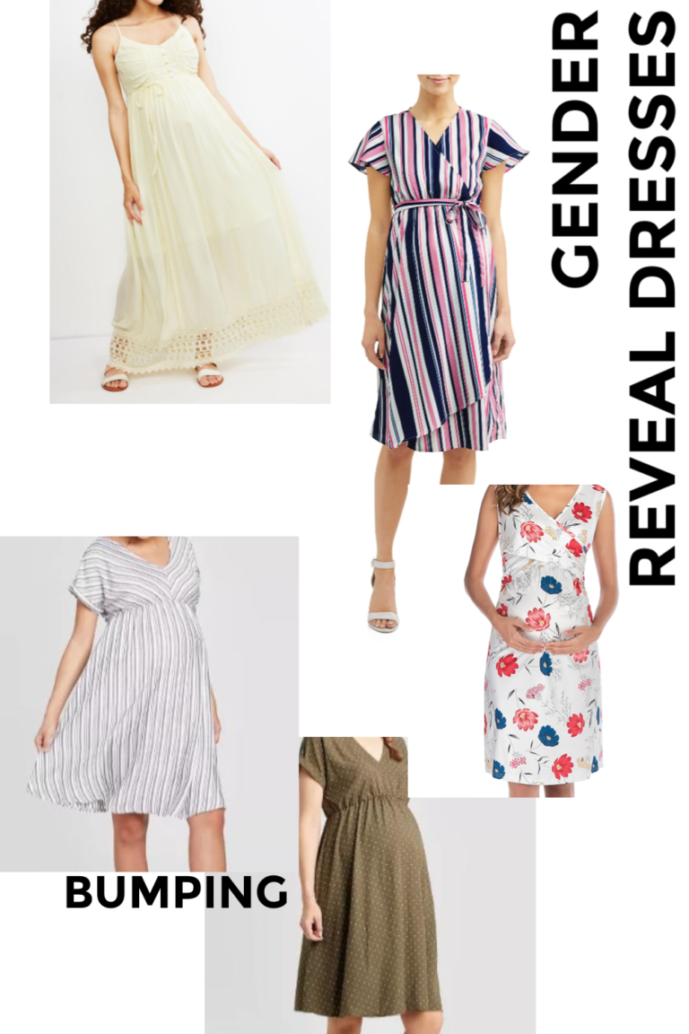 Gender Reveal Dresses You'll Love Wearing to Your Party