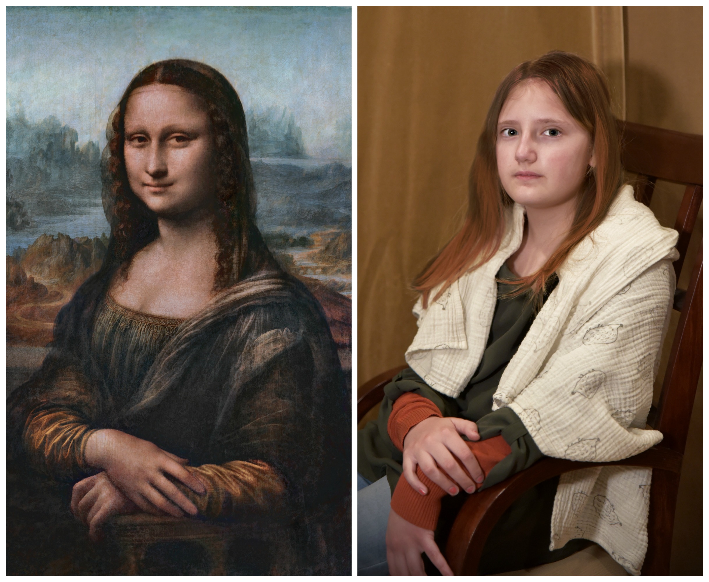 One Family's Art Recreation Challenge Photos & Tips to Do the Getty ...